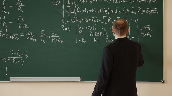 Lecturer at the University Leads the Lesson, Stock Footage | VideoHive