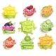 Set of Labels Splash, Vectors | GraphicRiver