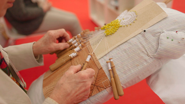 Lacemaker, Stock Footage | VideoHive