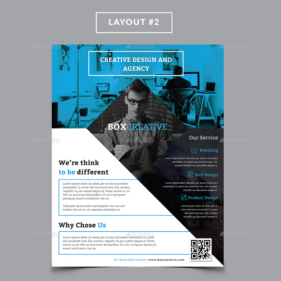 Multipuprose Flyer Box Creative, Print Templates | GraphicRiver