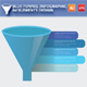 Blue Filter Funnel Infographic Design, Infographics | GraphicRiver