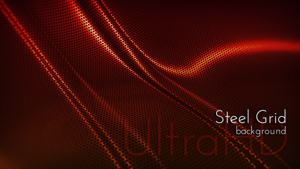 Dark Red Steel Grid , Motion Graphics | VideoHive