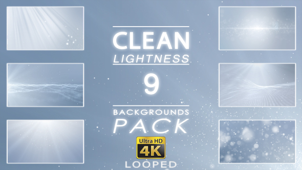 9 Clean Background Pack, Motion Graphics | VideoHive