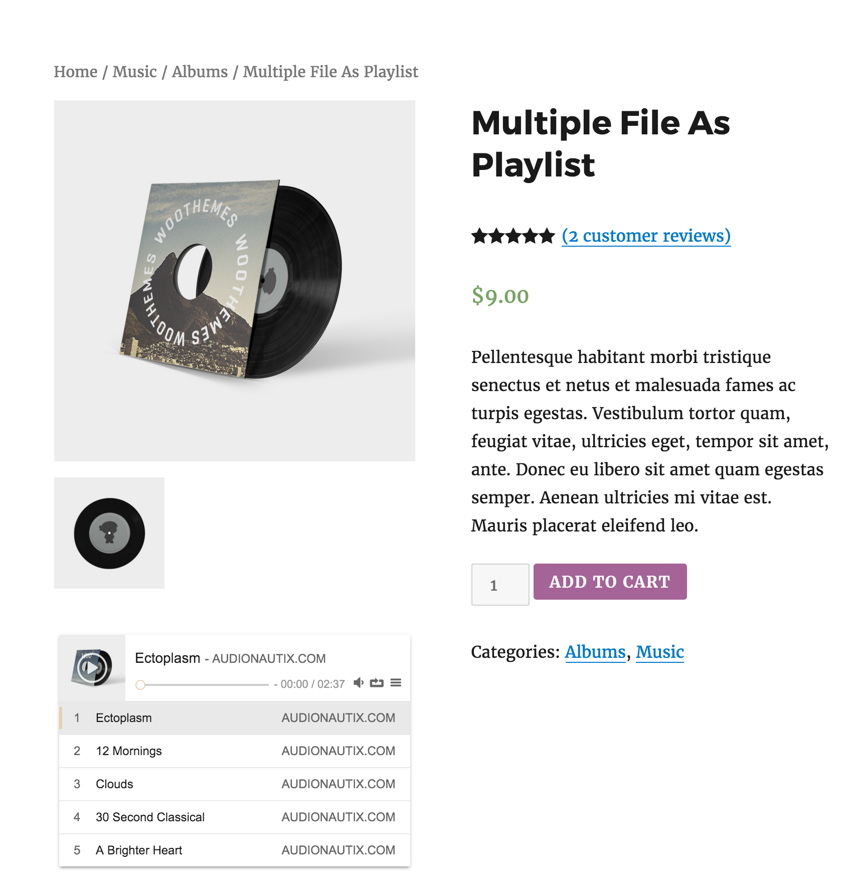 Koplo - WooCommerce Product Audio Sample Player by jogjascript | CodeCanyon