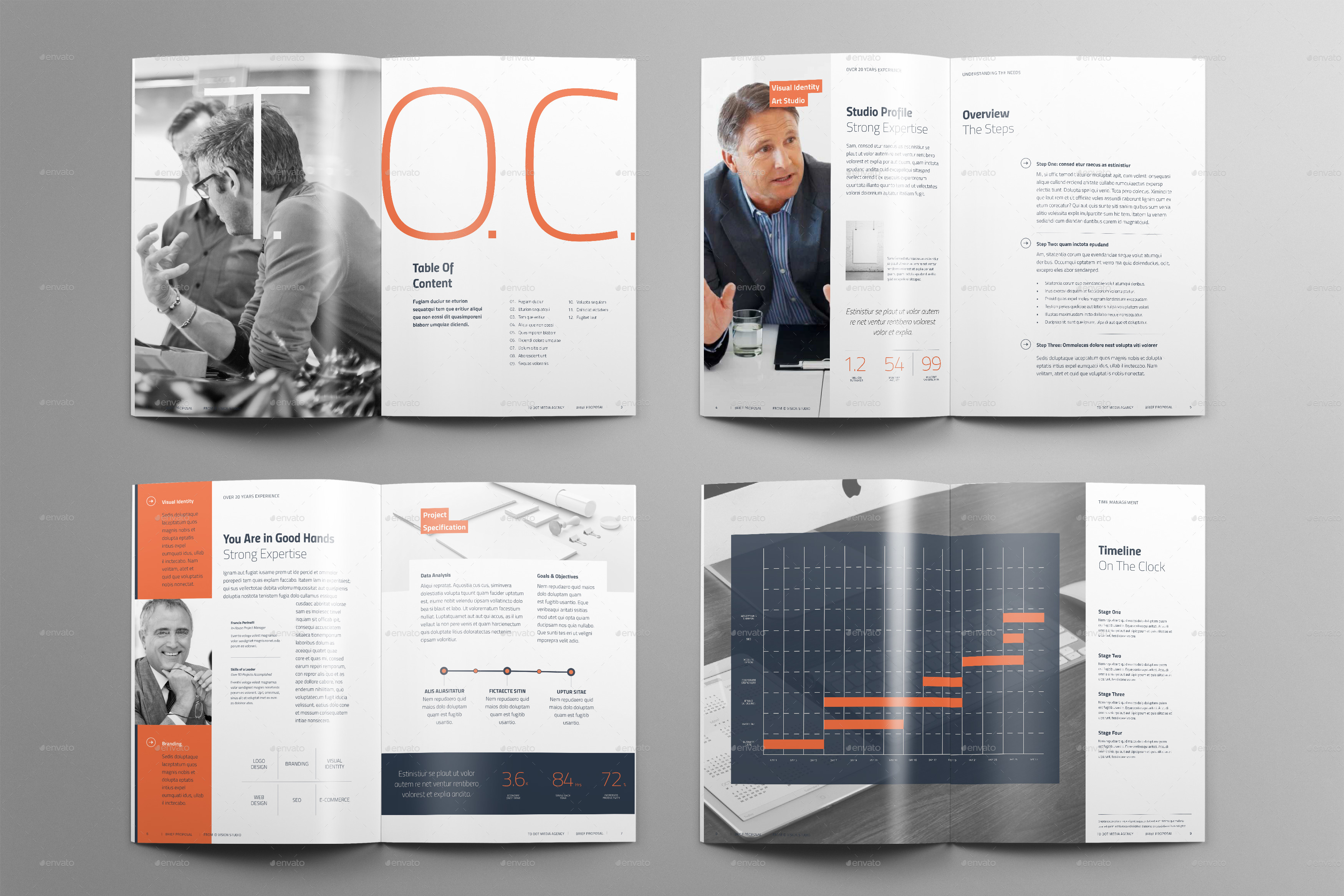 The Brief Proposal Template 004, Print Templates | GraphicRiver