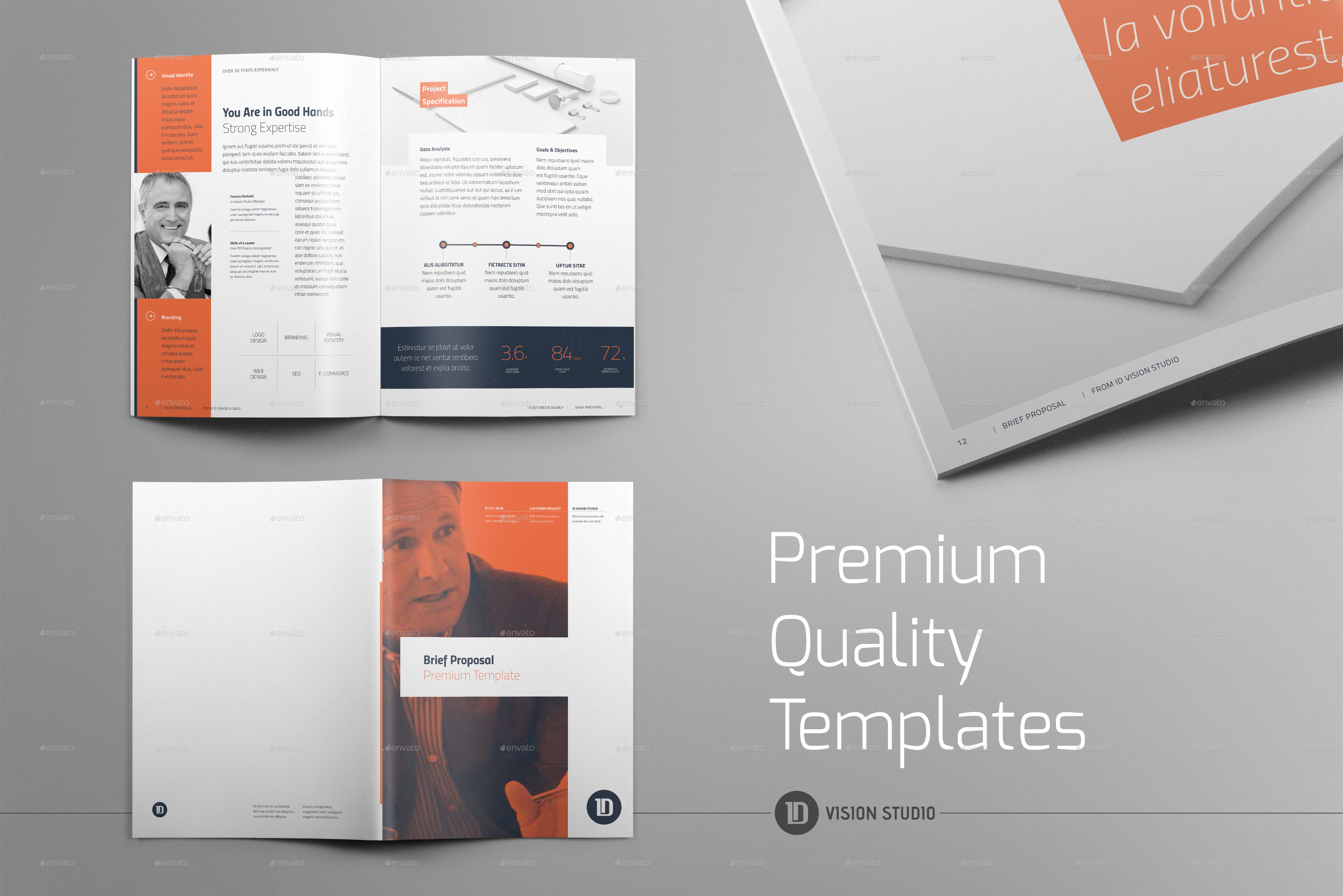 The Brief Proposal Template 004, Print Templates | GraphicRiver