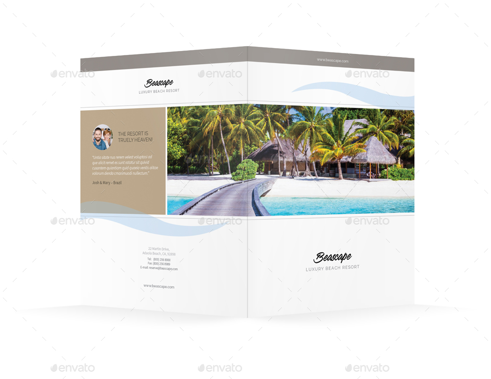 Beach Resort Print Bundle 2, Print Templates | GraphicRiver