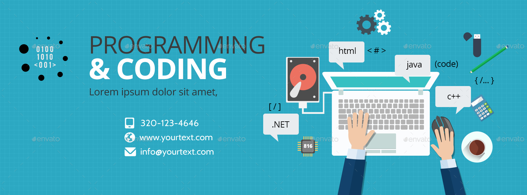 Multipurpose Facebook Covers - 3 Designs by Hyov | GraphicRiver