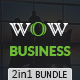 Wow Business PowerPoint Template Bundle, Presentation Templates ...
