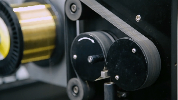 Mechanism Of Rotation Of The Machine, Stock Footage | VideoHive