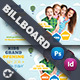 Kids Store Billboard Templates, Print Templates | GraphicRiver
