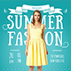 Summer Fashion Flyer, Print Templates | GraphicRiver
