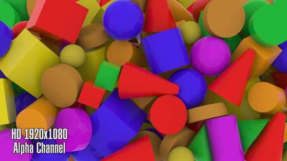 3D Shapes Transition, Motion Graphics | VideoHive
