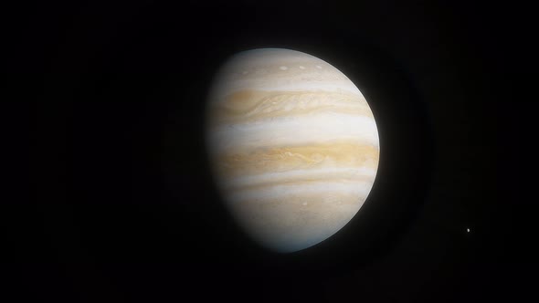 Large Gas Planet Jupiter, Motion Graphics | VideoHive