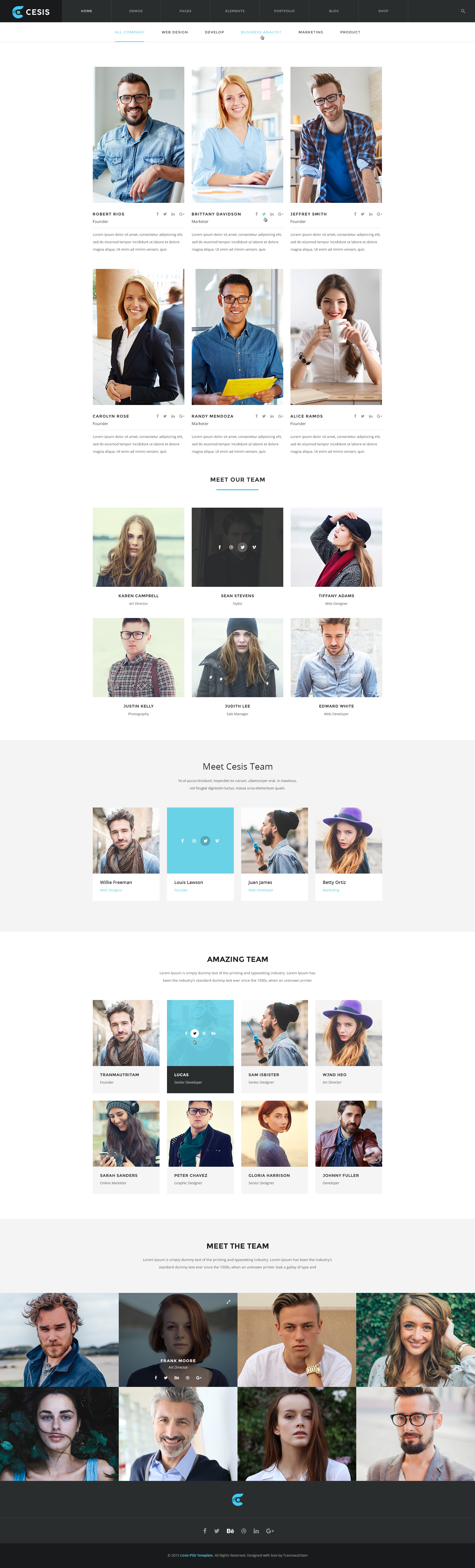 Cesis | Ultimate Multi-Purpose PSD Template by tranmautritam | ThemeForest
