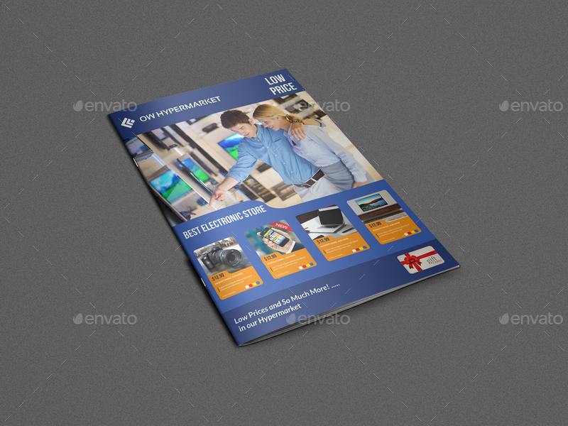Electronics Products Catalog Brochure Bundle, Print Templates ...