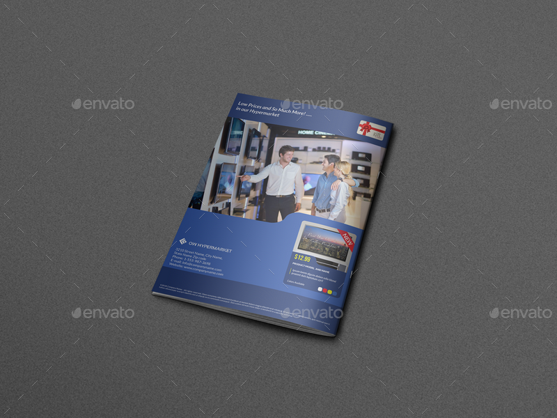 Electronics Products Catalog Brochure Bundle, Print Templates ...