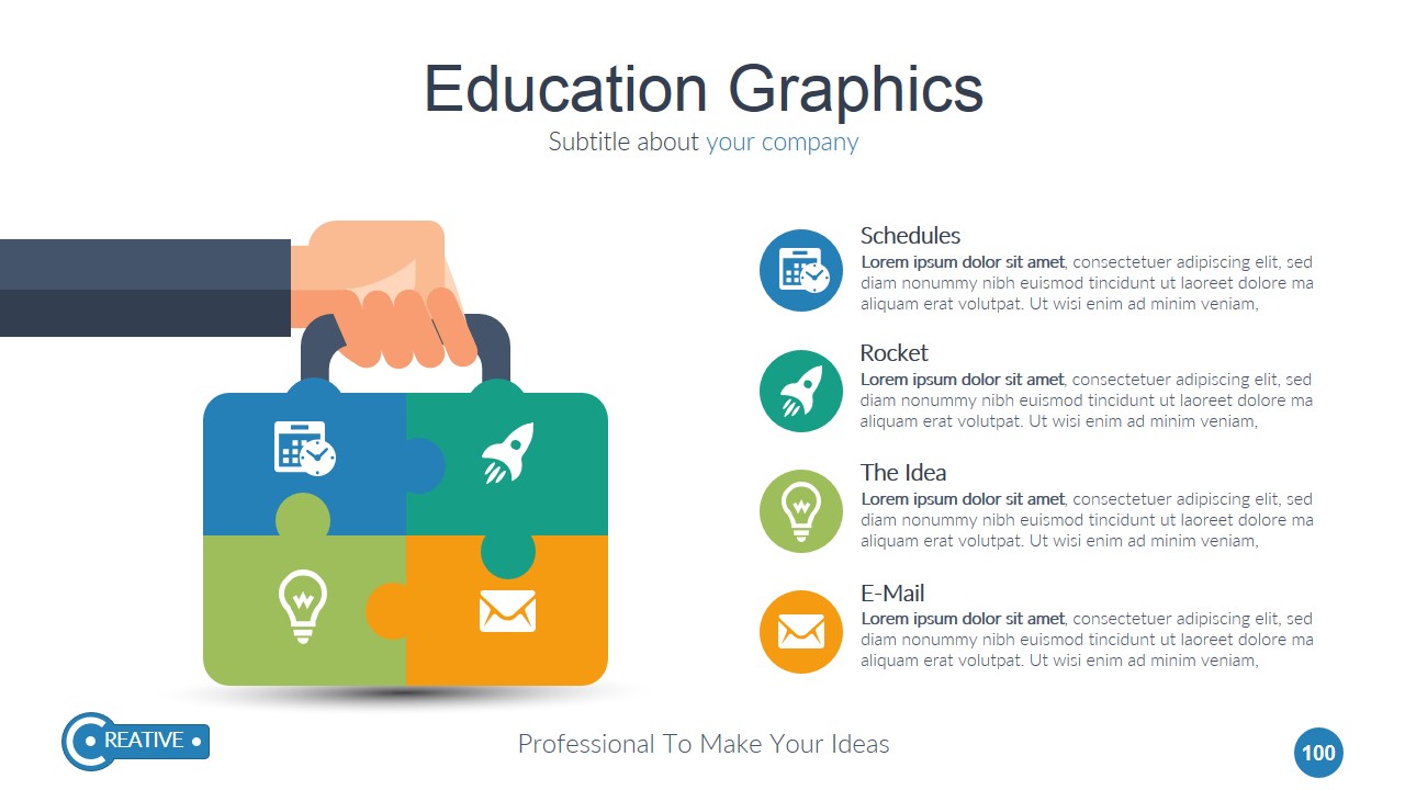 Creative Presentation Powerpoint Template, Presentation Templates ...