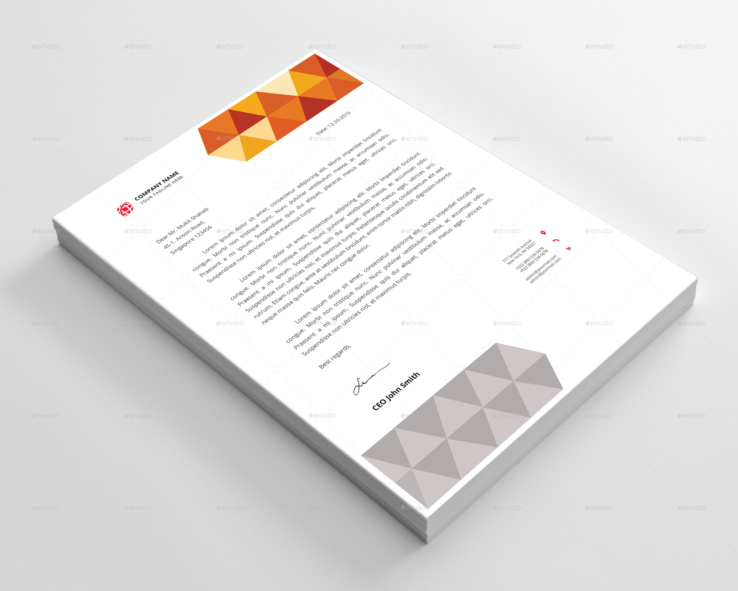 Letterhead by faysal_ahmed | GraphicRiver