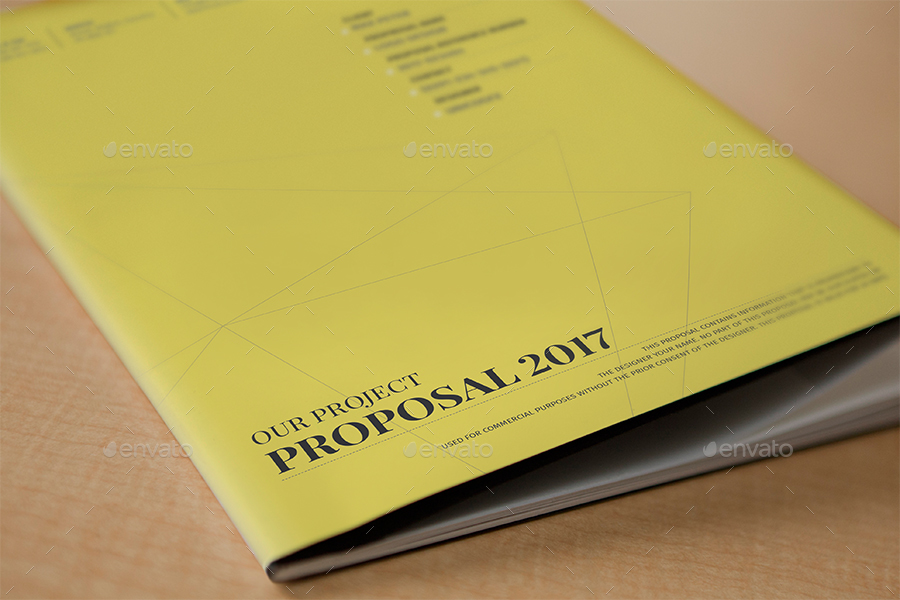 37 Page Full Proposal Package A4 / US Letter, Print Templates ...