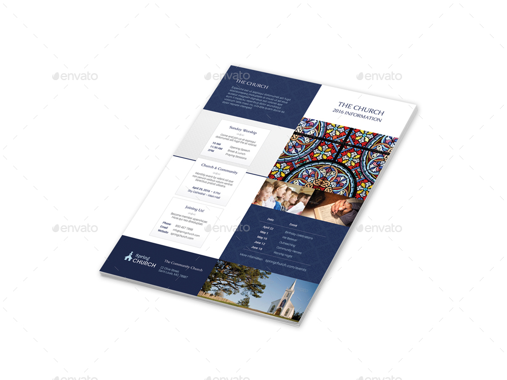 Church Print Bundle 3, Print Templates | GraphicRiver