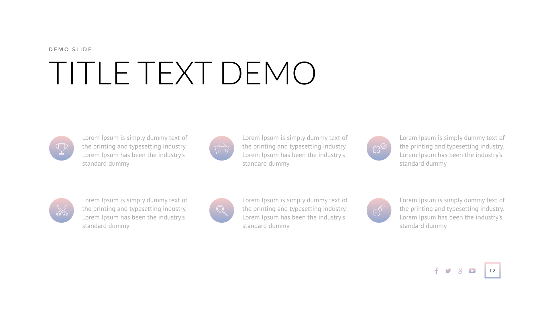 Mirror, Presentation Templates | GraphicRiver
