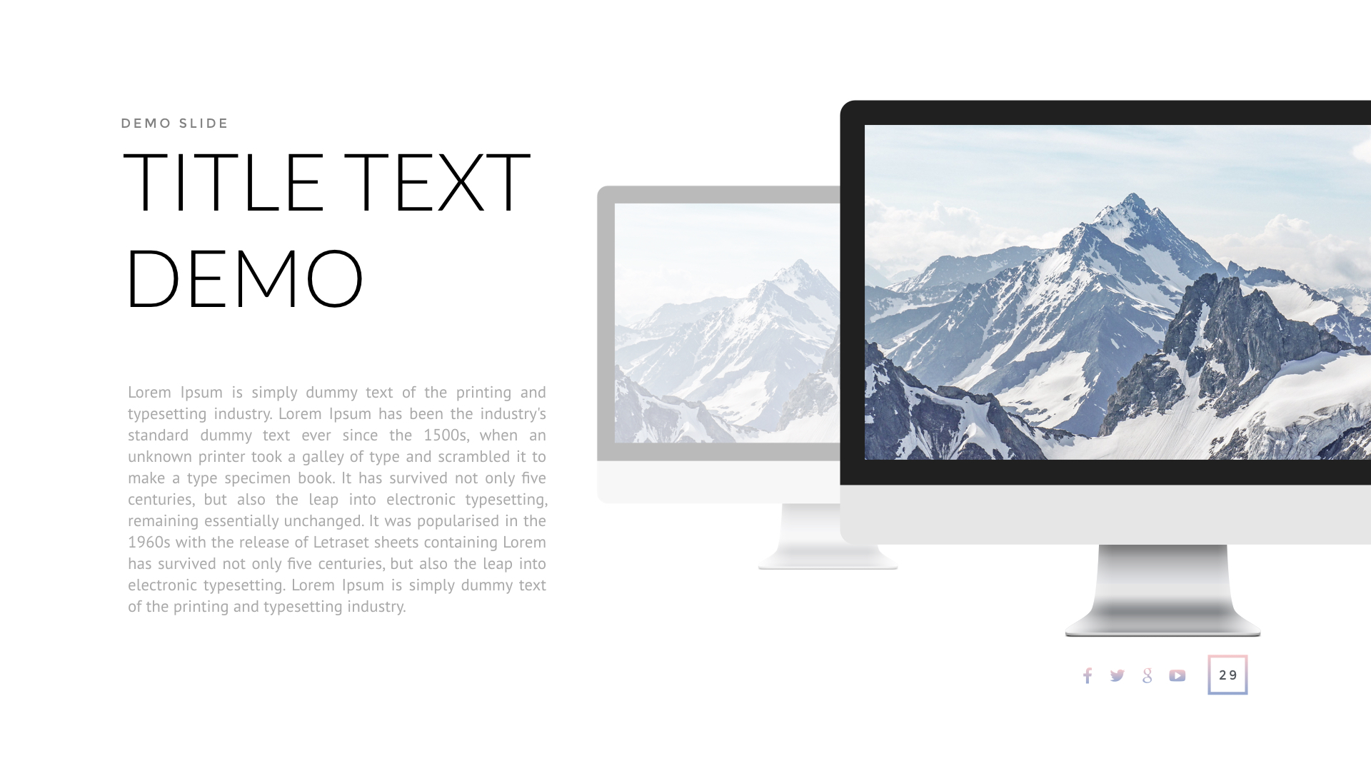 Mirror, Presentation Templates | GraphicRiver