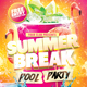 Summer Break, Print Templates | GraphicRiver