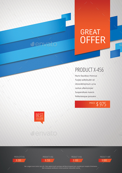 Product Promotion, Print Templates | GraphicRiver