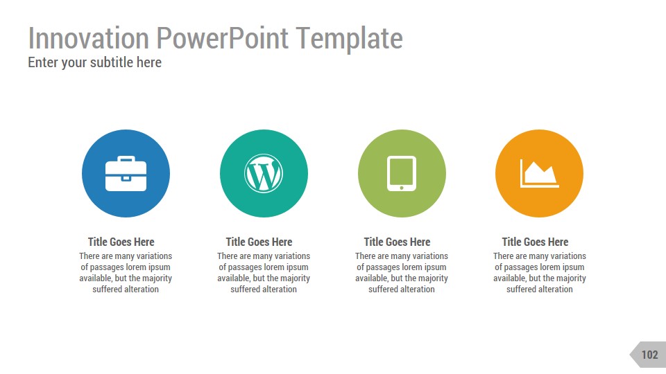 innovation Multipurpose PowerPoint Presentation Template by as-4it