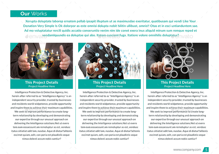 Investment Plan Business Brochure, Print Templates | GraphicRiver