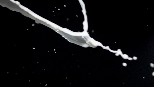 Stream Of The Milk, Stock Footage | VideoHive