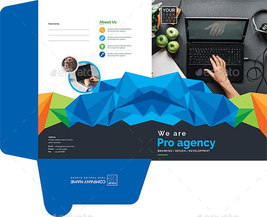 Presentation Folder, Print Templates | GraphicRiver