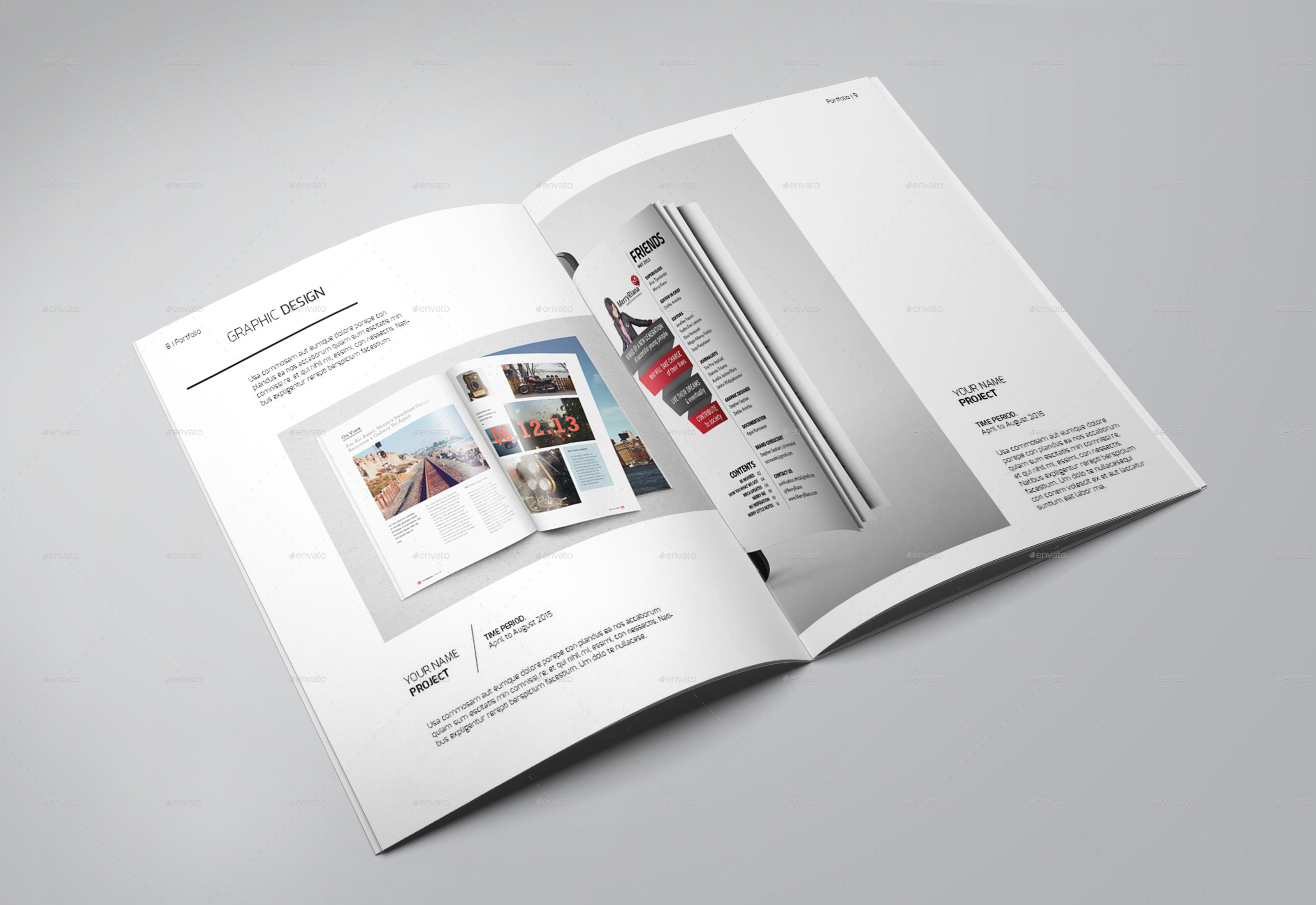 Multipurpose Portfolio Template, Print Templates | GraphicRiver