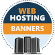 Web Hosting Banner Ads, Web Elements | GraphicRiver