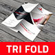 Polygon Tri fold Brochure, Print Templates | GraphicRiver