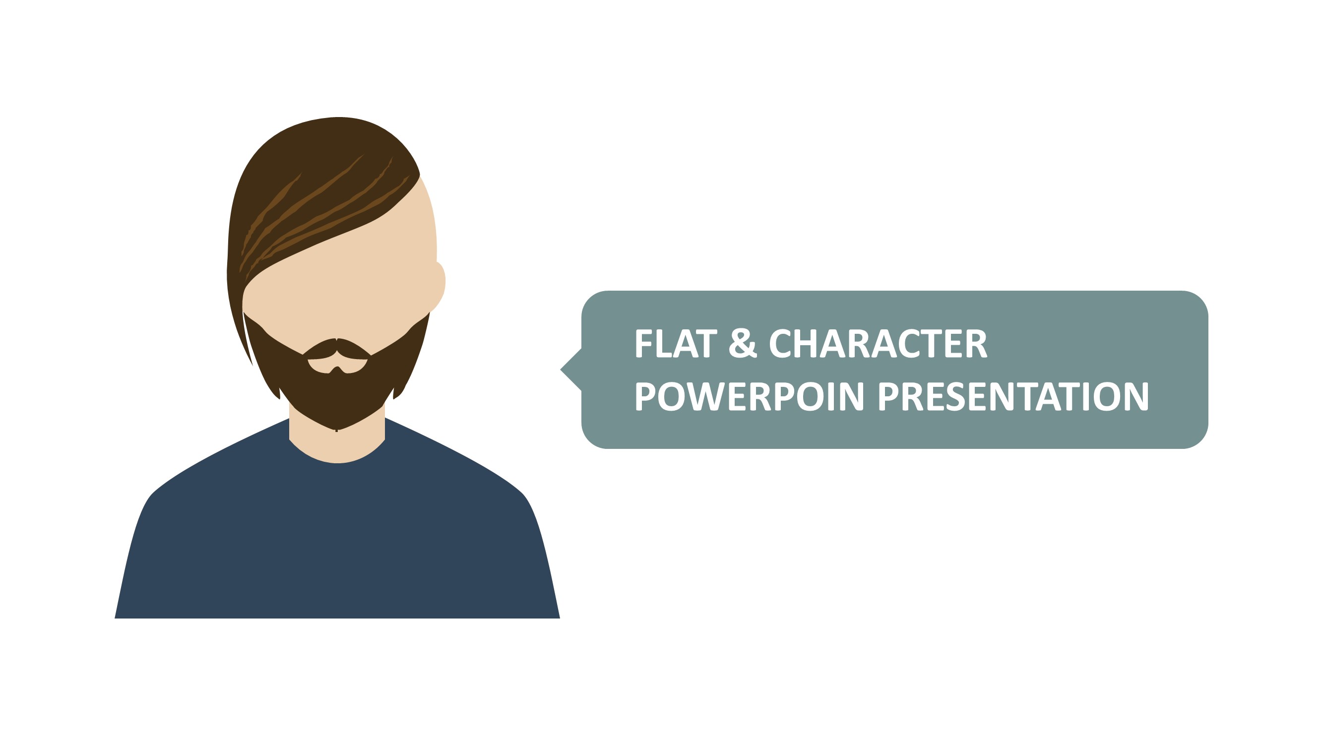Flat & Character - PowerPoint Template by NovaSlide | GraphicRiver