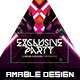 Exclusive Party Flyer/Poster, Print Templates | GraphicRiver