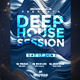 Deep House Flyer, Print Templates | GraphicRiver