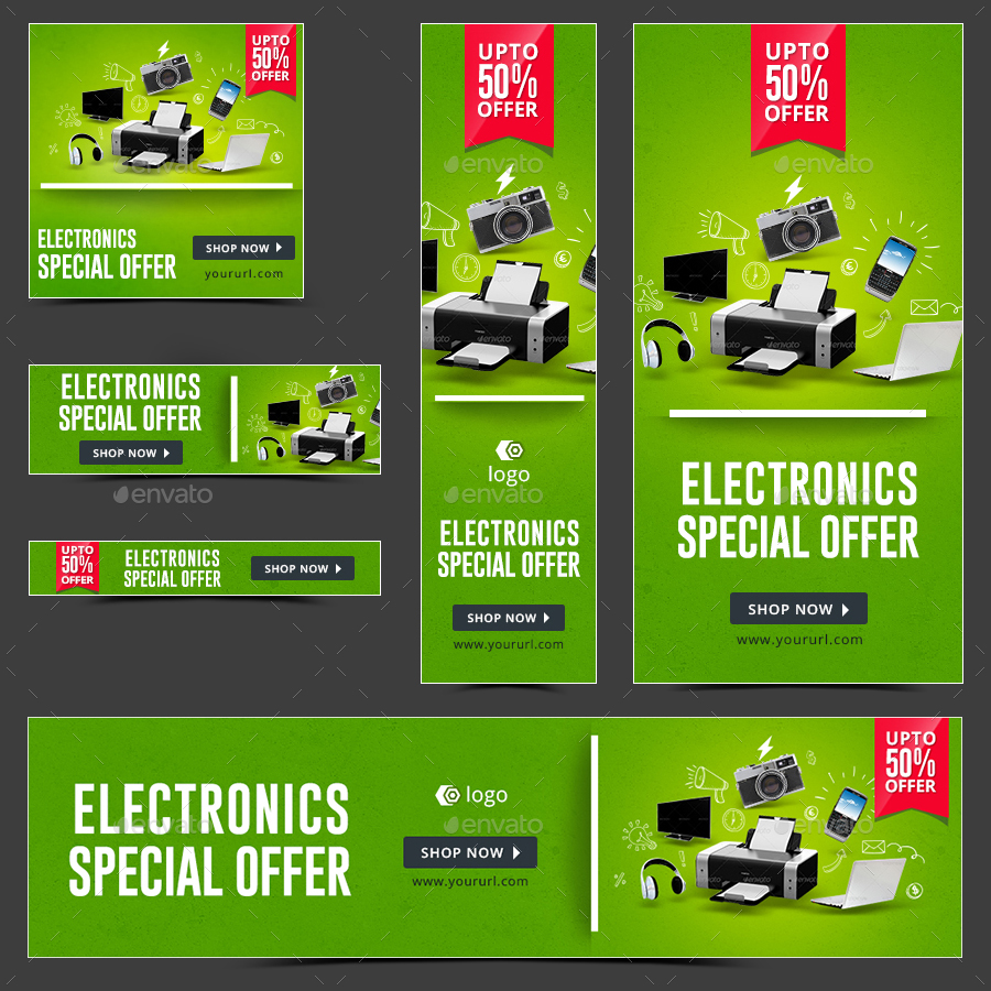 Retail Sale Banners by Hyov | GraphicRiver