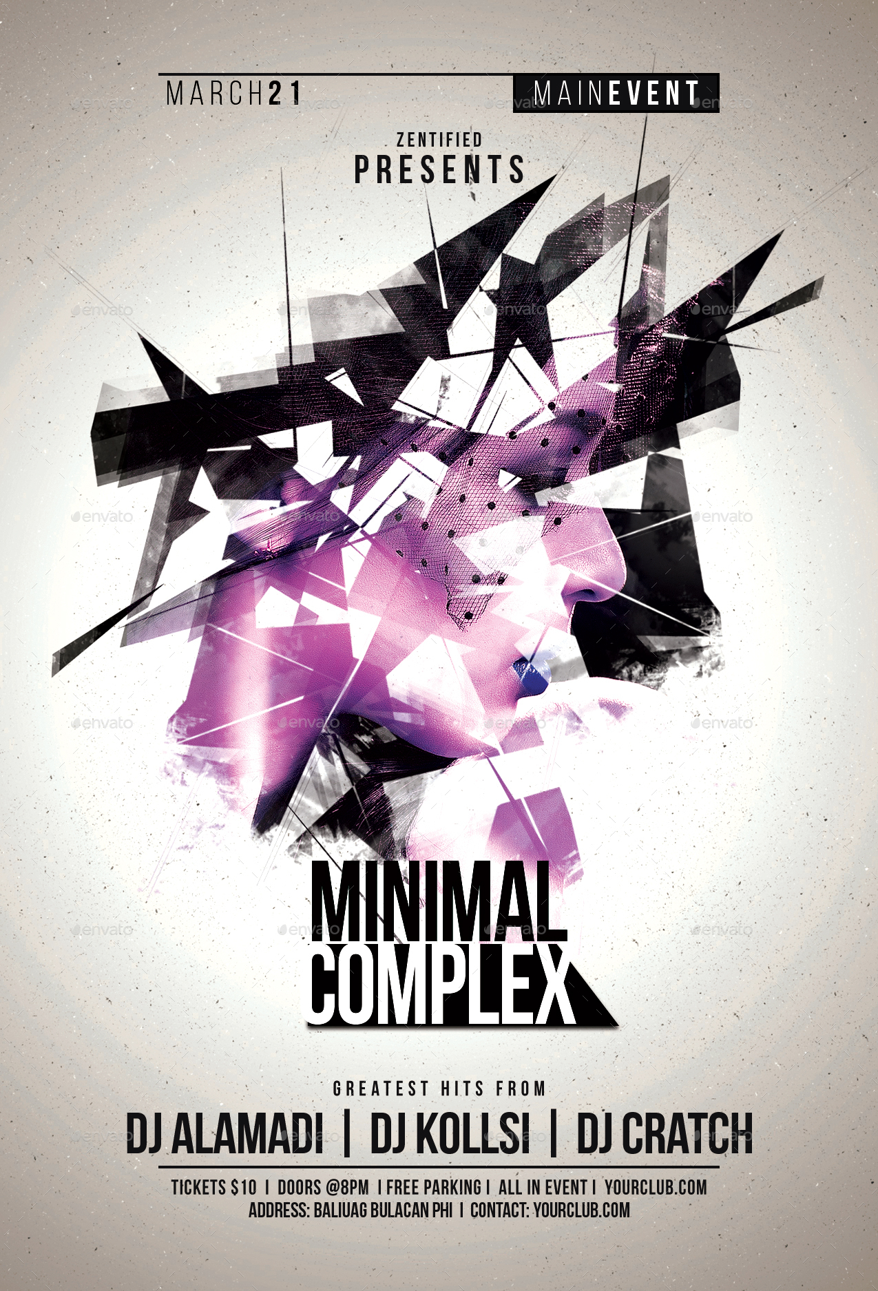 Minimal Complex Flyer, Print Templates | GraphicRiver