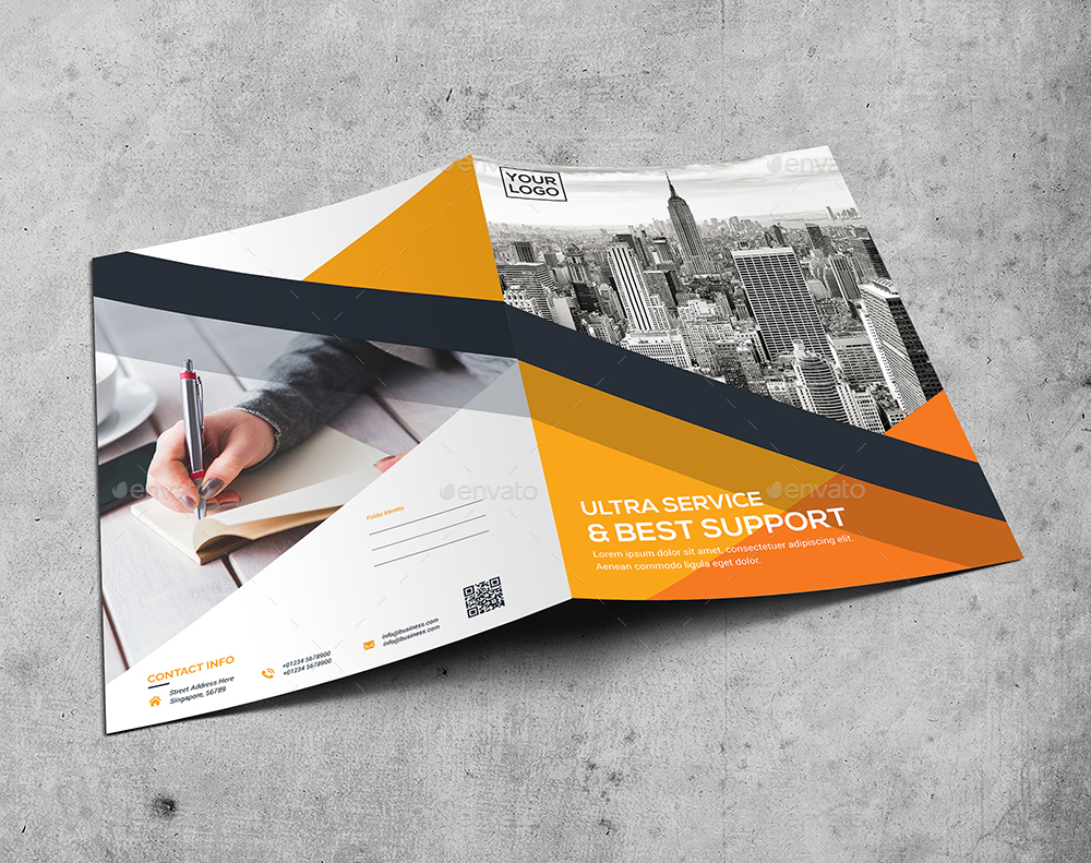 Presentation Folder, Print Templates | GraphicRiver