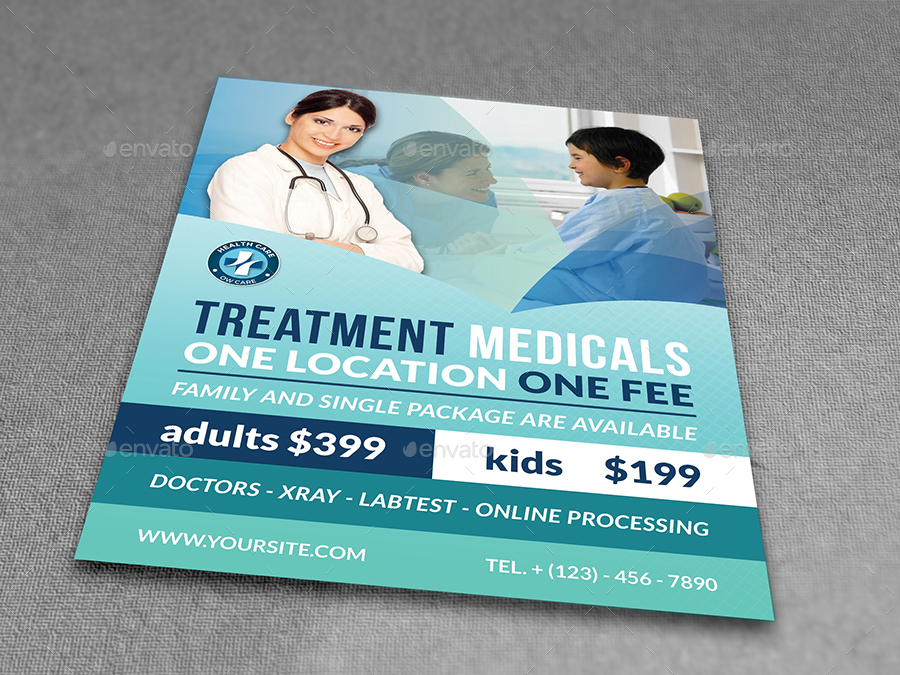 Medical Flyer Template Vol.2, Print Templates | GraphicRiver