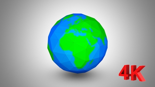 Rotating of Earth, Motion Graphics | VideoHive