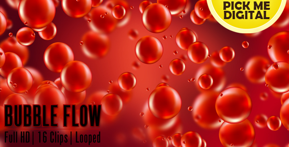 16 Bubble Flow Footage Pack, Motion Graphics | VideoHive