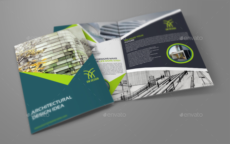 Architectural Design Brochure Bundle Template, Print Templates ...