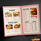 Retro Picnic Bifold Menu, Print Templates | GraphicRiver