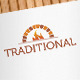Traditional Food Logo Template, Logo Templates | GraphicRiver