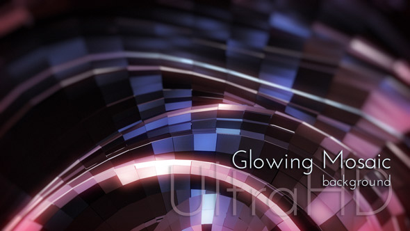 Glowing Mosaic, Motion Graphics | VideoHive