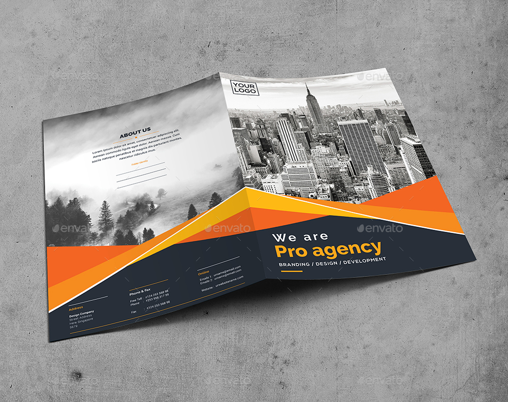 Multipurpose Folder, Print Templates | GraphicRiver